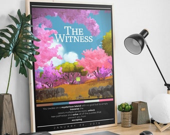 The Witness Poster - Etsy
