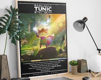 Tunic Game Poster - Etsy