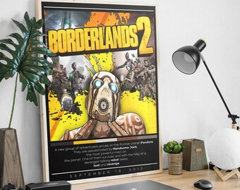 Borderlands Game Poster - Etsy