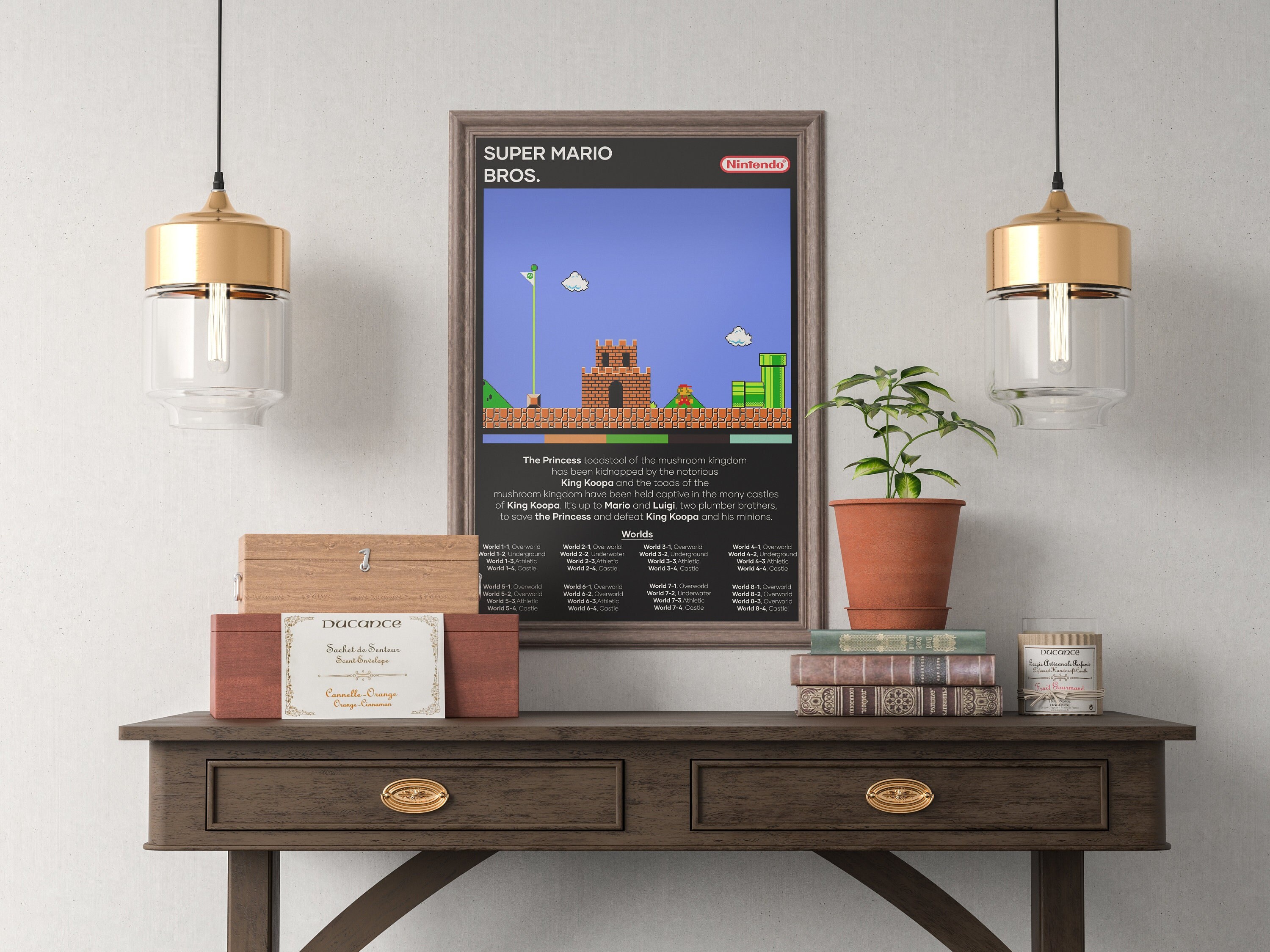 Super Mario Bros. Poster | Super Mario Poster