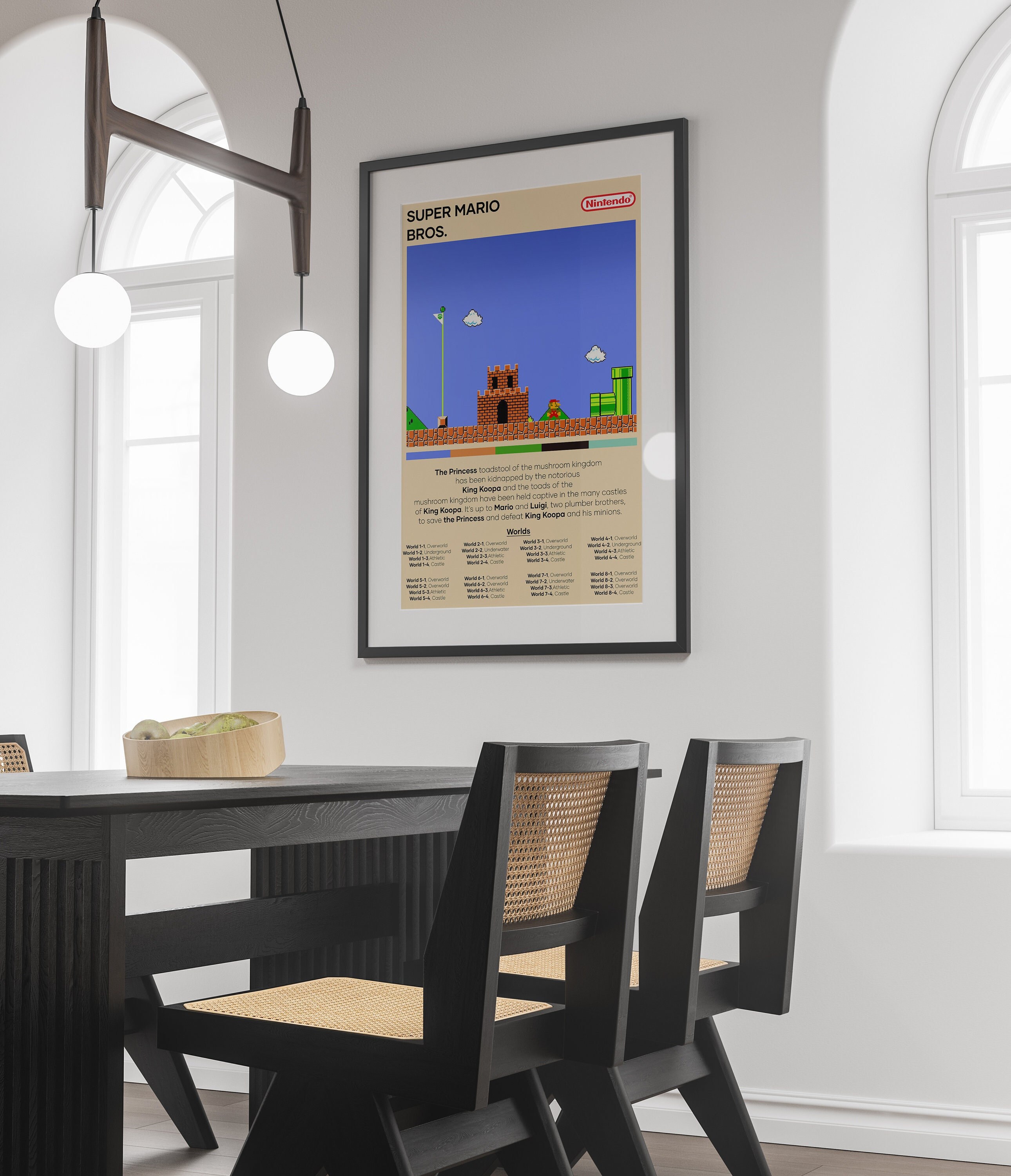 Super Mario Bros. Poster | Super Mario Poster