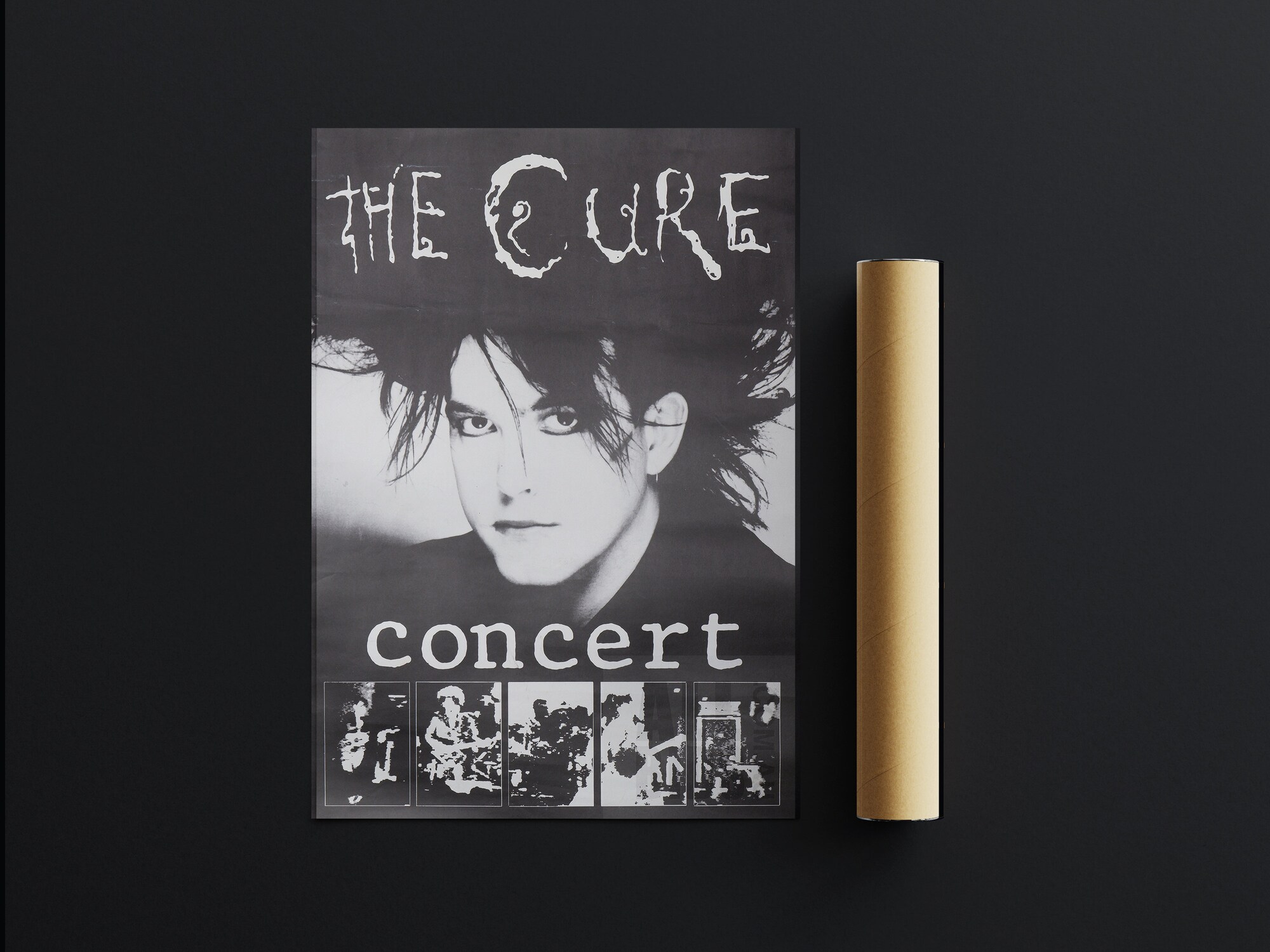 The Cure Poster | Robert Smith | Concert Poster | Magazine Cover Poster