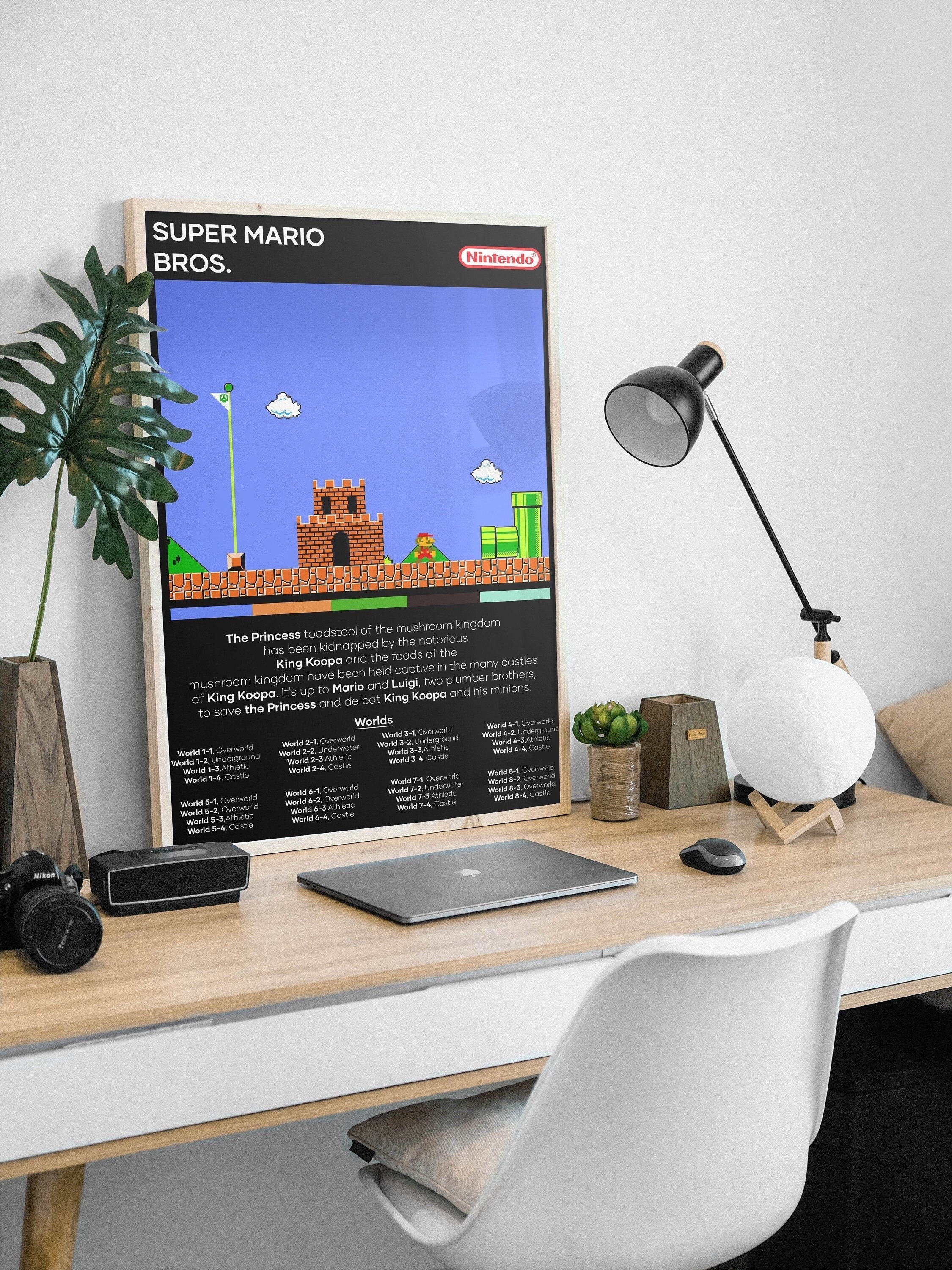 Super Mario Bros. Poster | Super Mario Poster