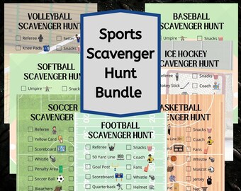 Volleyball Scavenger Hunt - Etsy