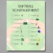 Sport Scavenger Hunt Printable Bundle, Football, Volleyball, Soccer ...