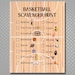 Sport Scavenger Hunt Printable Bundle, Football, Volleyball, Soccer ...