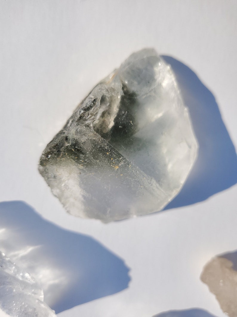 Himalayan Nirvana Ice Quartz Crystal Black Phantom Inclusion Healing ...