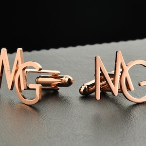 Personalized Name Cufflinks,custom Initial Cufflinks,handmade Cufflinks ...