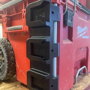 Milwaukee PACKOUT M18 Battery Mount/holder | M18 Battery Mount | Tool ...