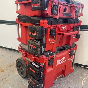 Milwaukee PACKOUT M18 Battery Mount | Tool Storage Organizer - Etsy