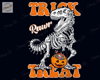 T Rex Skeleton Halloween - Etsy