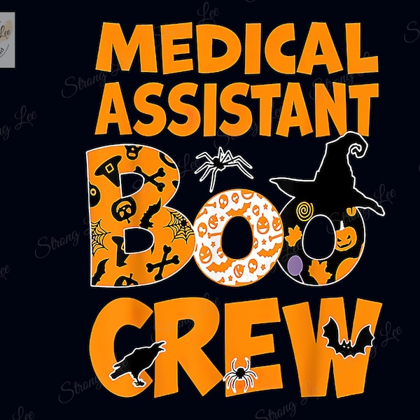 Halloween Medical Assistant Sublimation - Etsy
