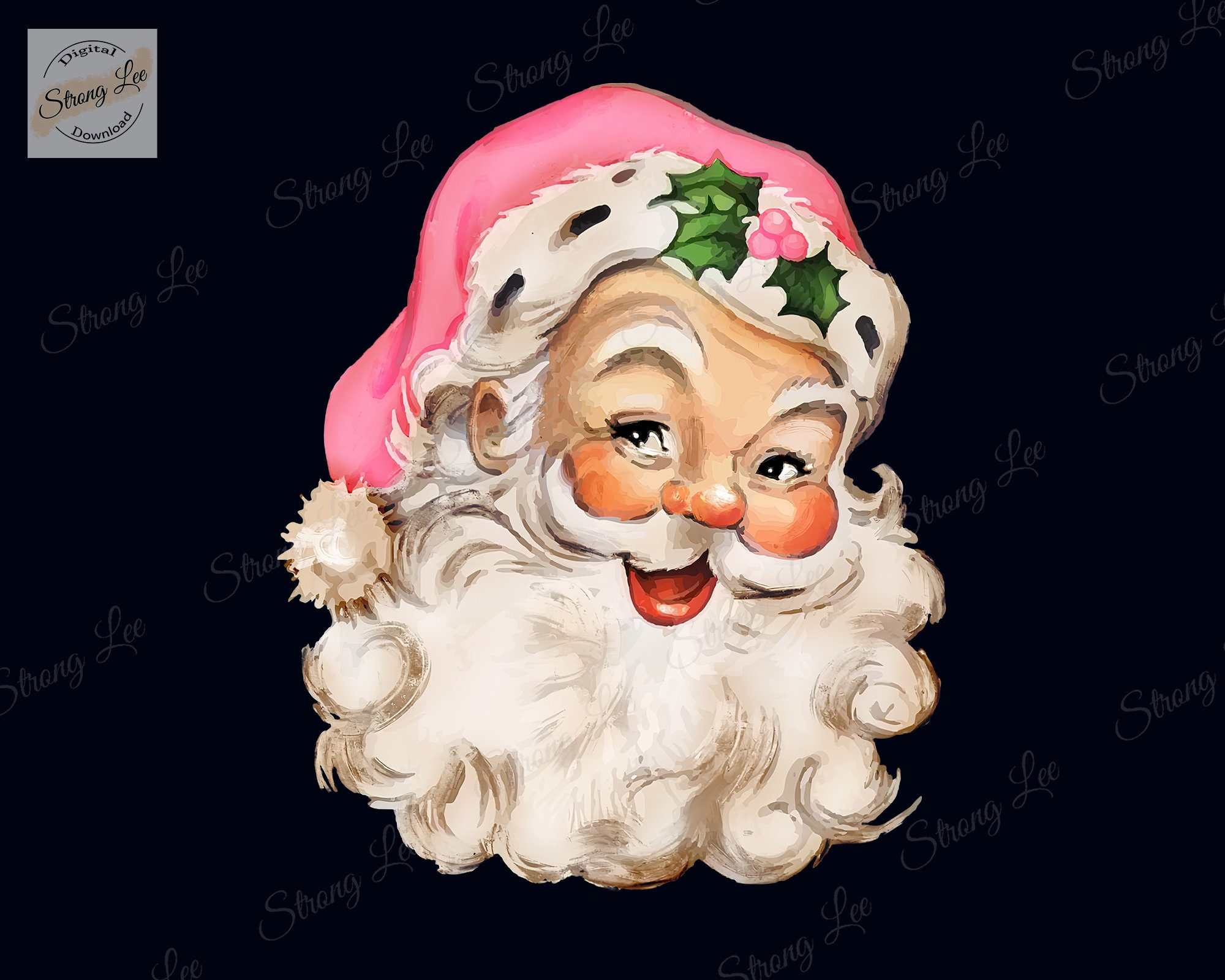 Vintage Santa Claus Png