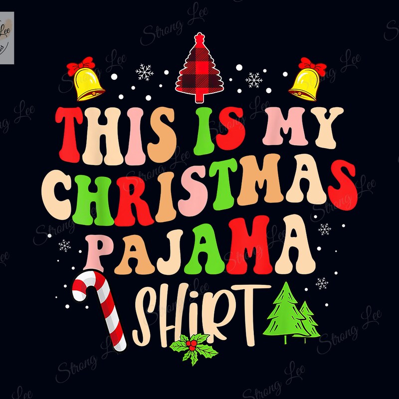 Christmas Pajama Svg - Etsy