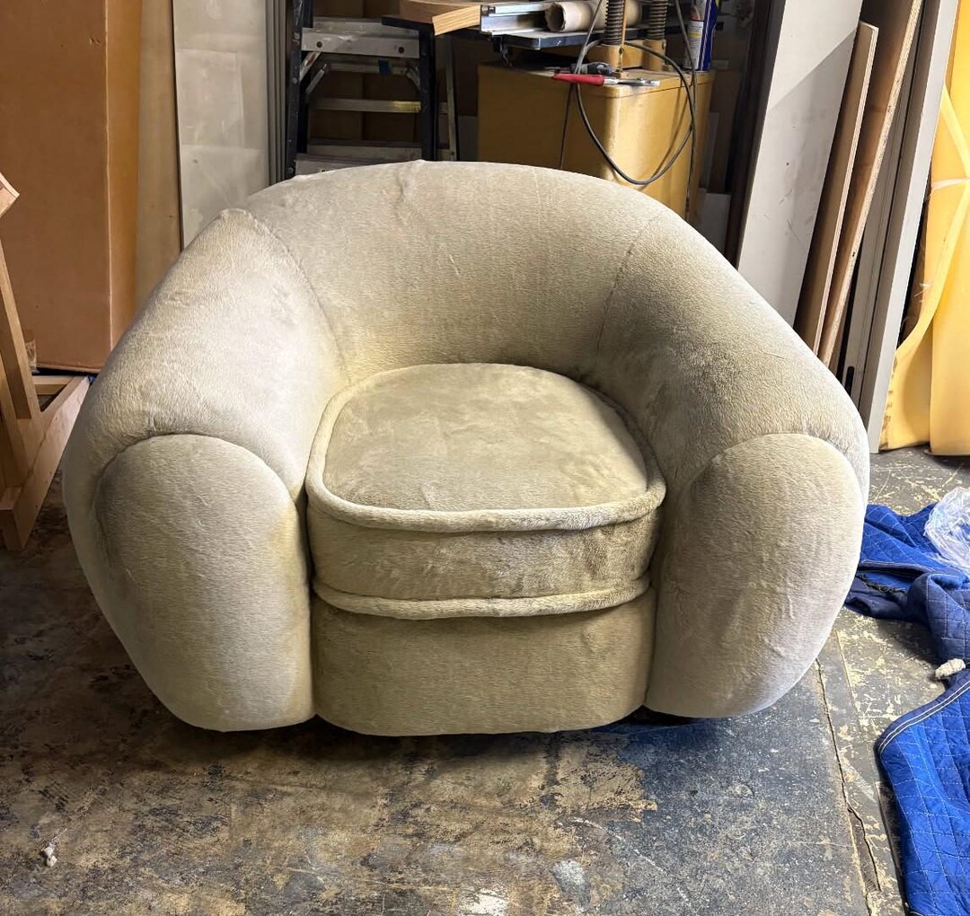 Satori Cashmere Lounge Chair - Etsy