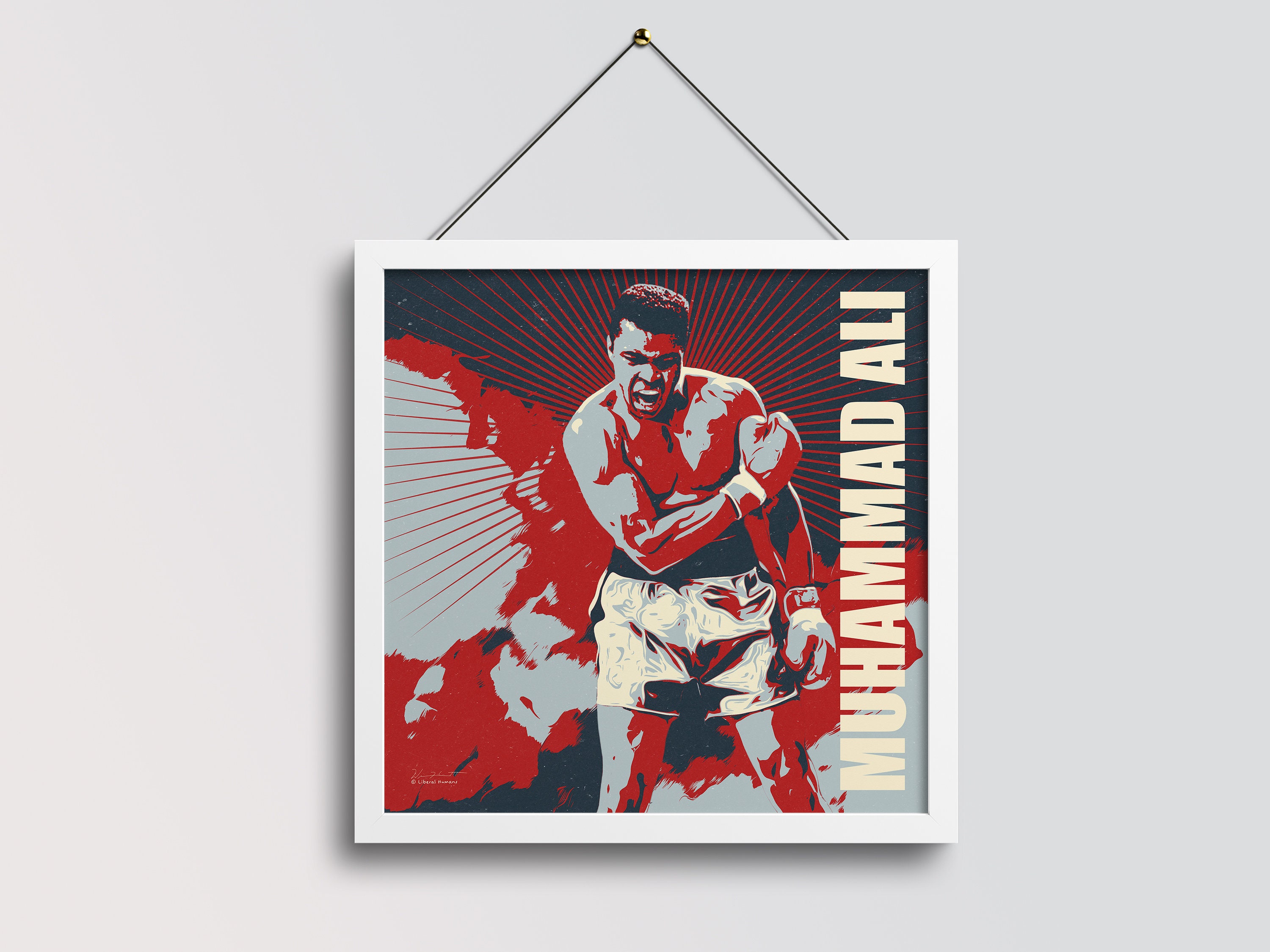 Muhammad Ali Inspirational Printable Original Wall Art - Etsy