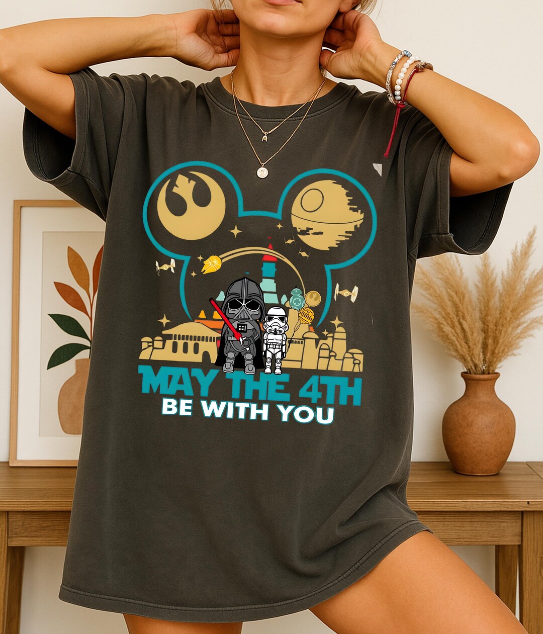 Darth Vader Stormtrooper May the 4th Be With You Shirt, Disney Star ...