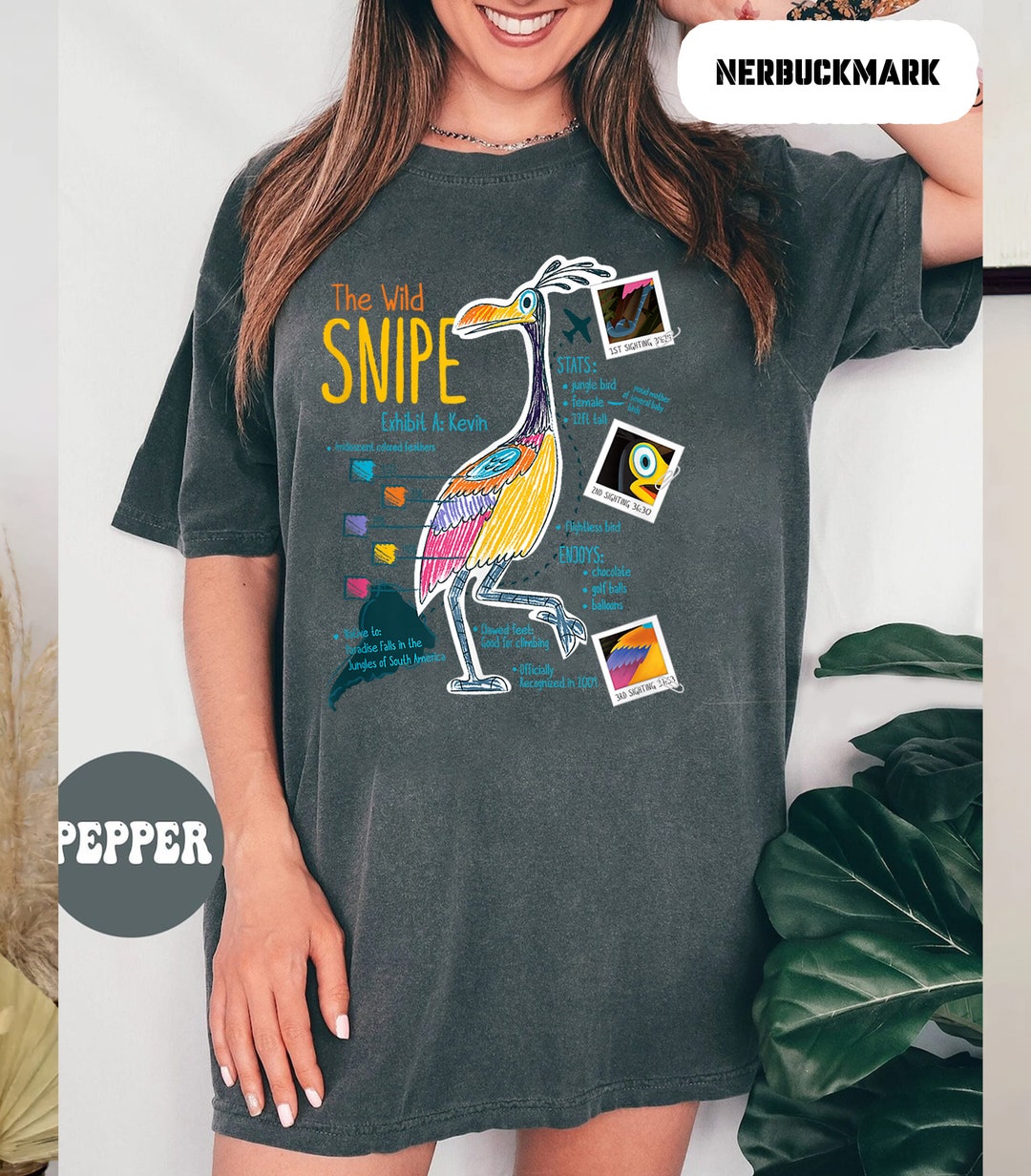 Disney And Pixars Up Kevin The Wild Snipe Shirt, Disney Up Character ...