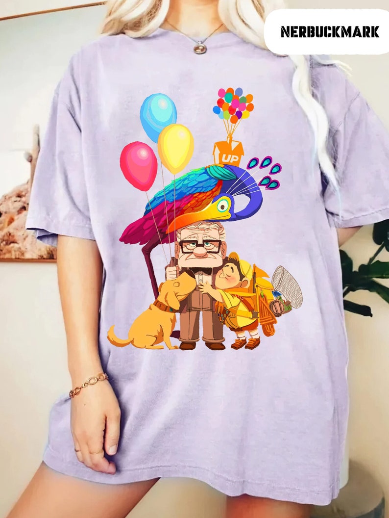 Cute Disney Pixar up Carl Russell Dug Kevin House Balloon - Etsy