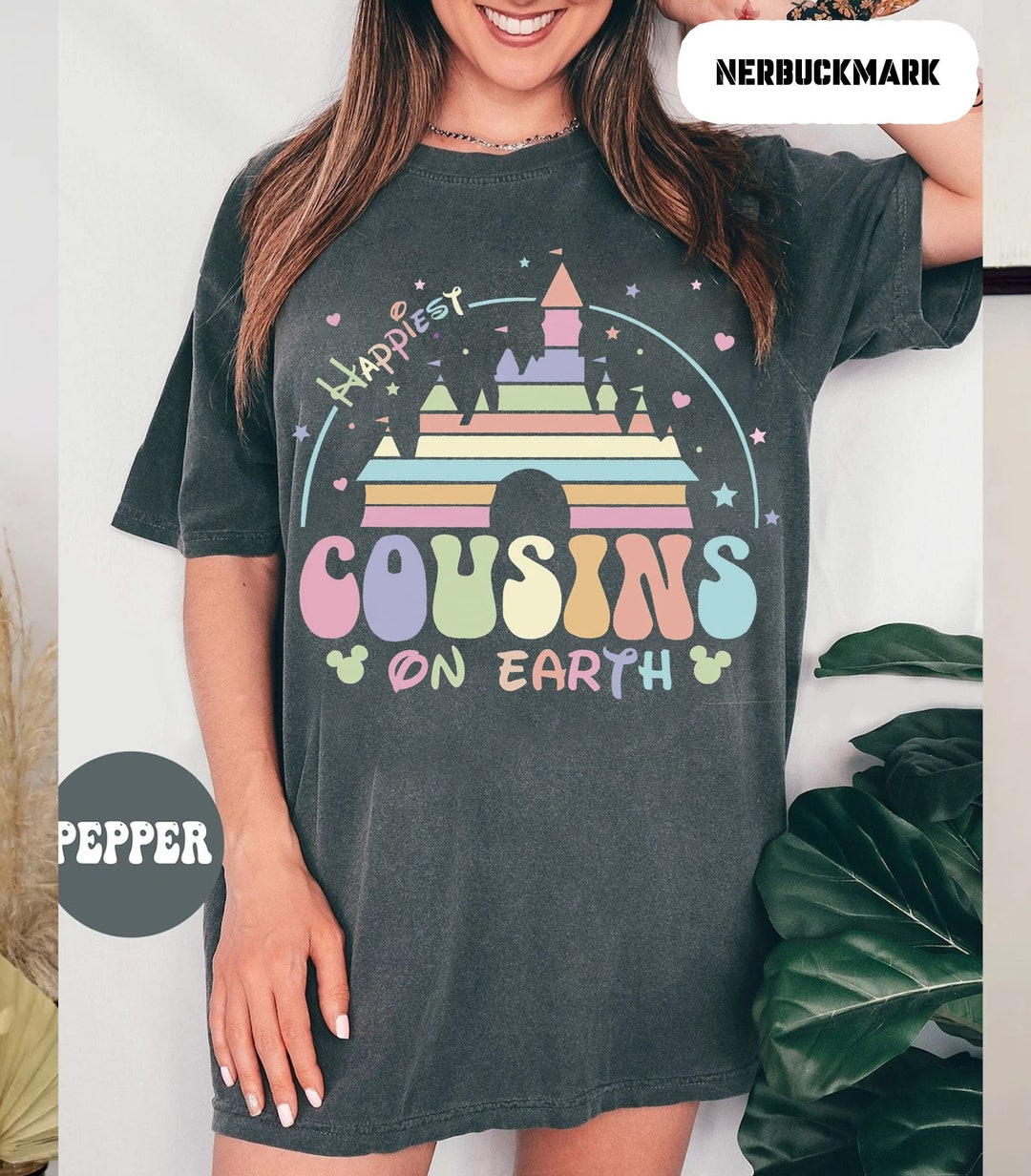 Happiest Cousins on Earth Shirt, Cousins Castle Disney Shirt, Minnie ...