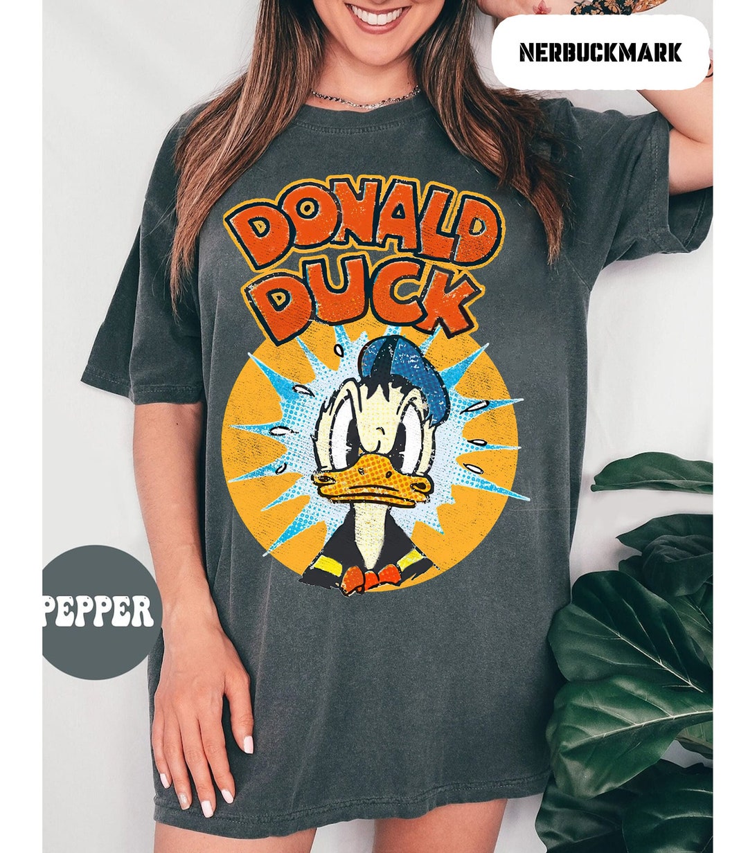 Donald Duck Quack Shirt, Funny Donald T-shirt, Donald Duck Shirt ...