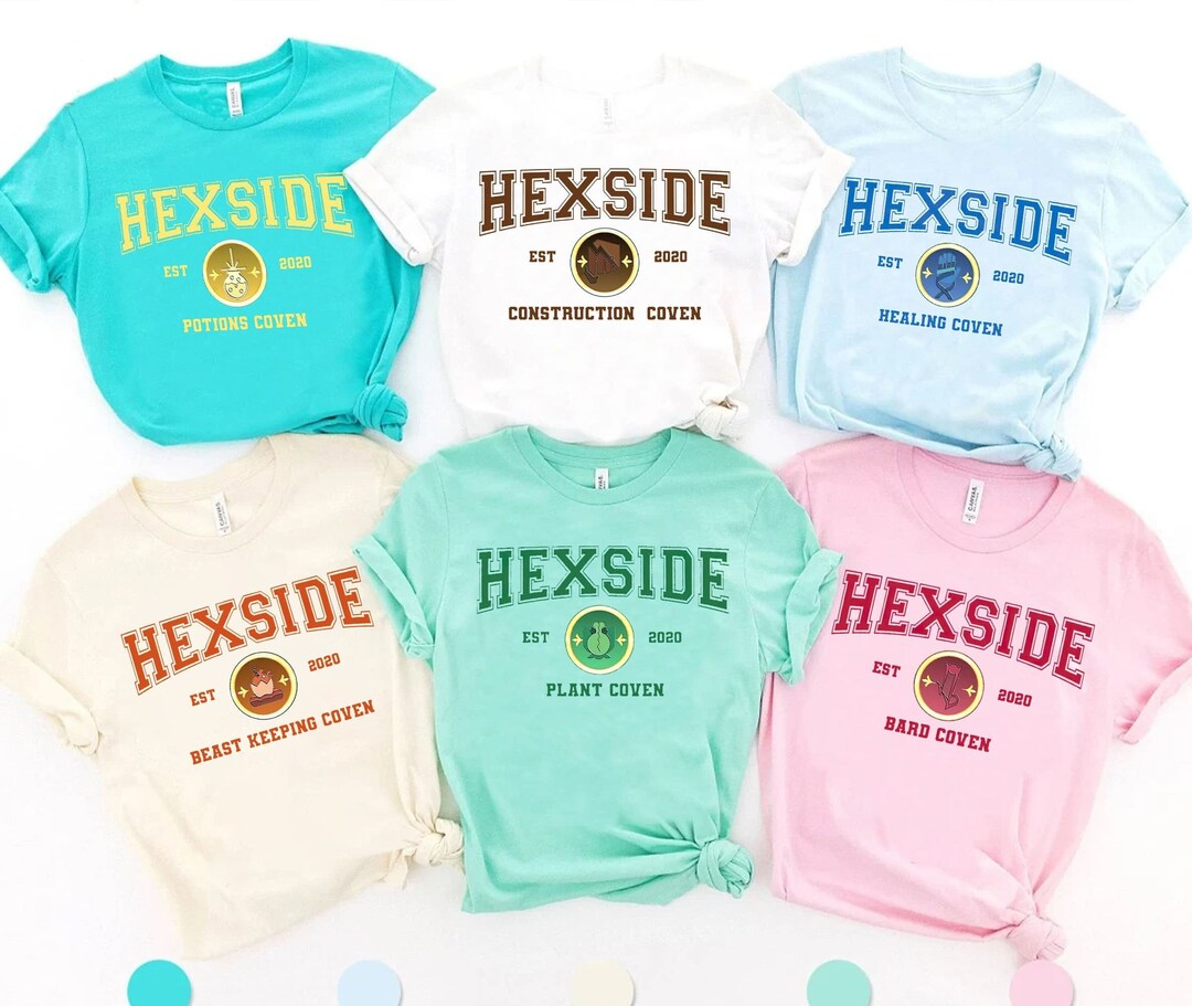 Personalized the Owl House Characters Matching Shirt, Hexside School of ...