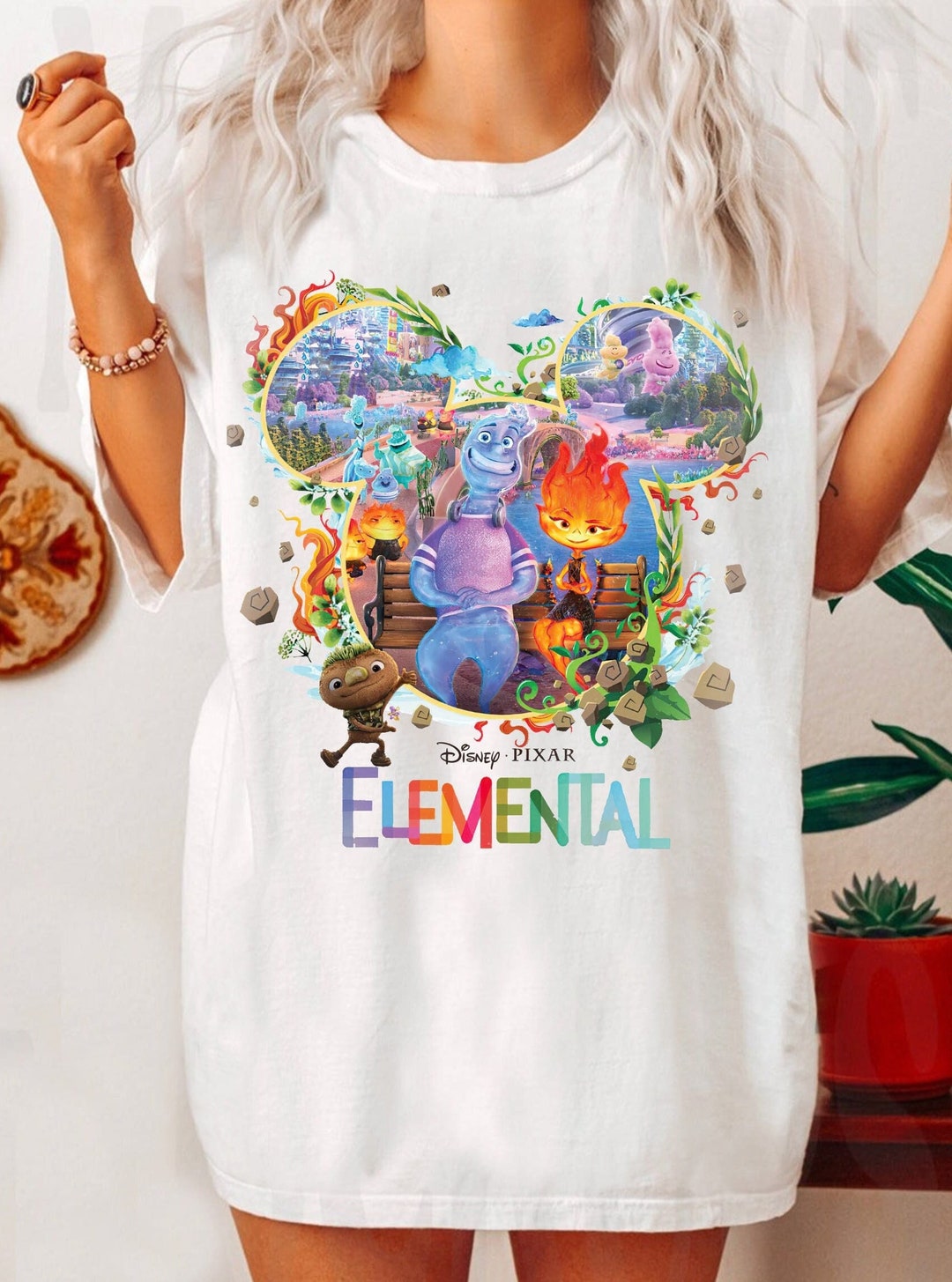 Disney Elemental 2024 Shirt, Disney Pixar Elemental Shirt, Ember Wade ...