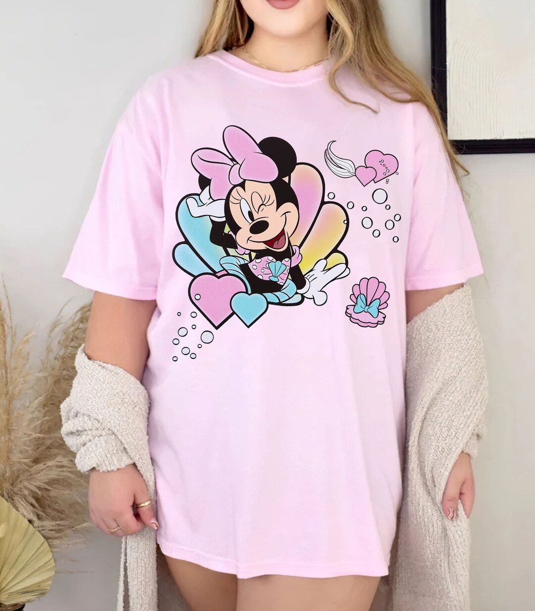Mickey Minnie Mermaid Shirt Minnie Summer Vacation Shirt - Etsy