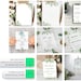 Eucalyptus Greenery Editable Blank Template, Printable Cards, Custom ...