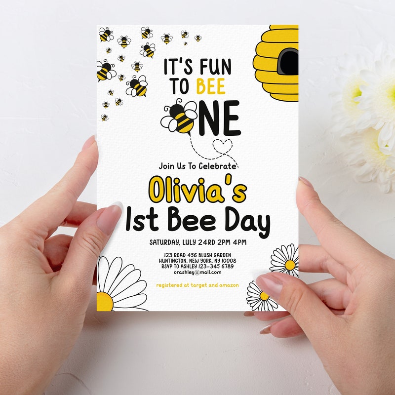 Fun to Bee One - Etsy