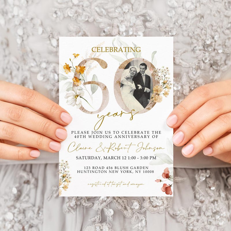 60th Wedding Anniversary Gifts - 60+ Gift Ideas for 2025