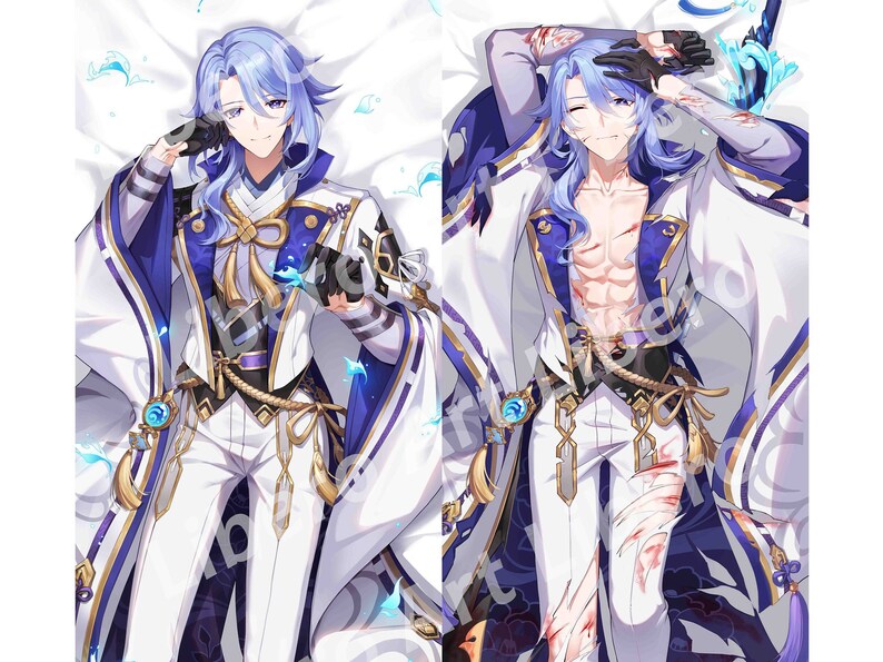 Kamisato Ayato Body Pillow KEYCHAIN ONLY, Double Sided - Etsy