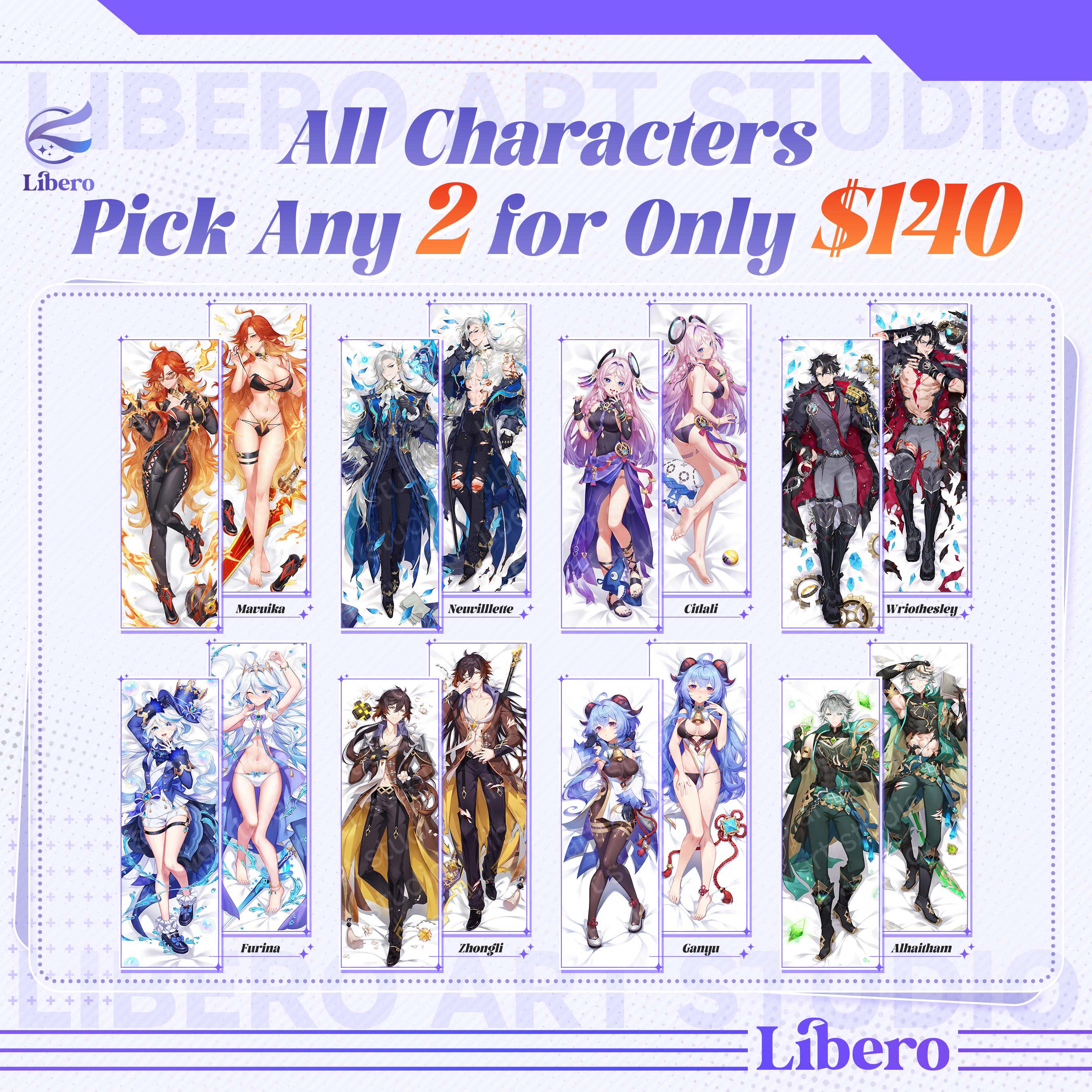 Boothill Dakimakura | Honkai: Star Rail Body Pillowcase | Double-sided ...