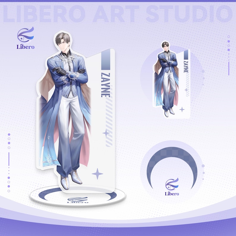 Zayne Acrylic Standee | Love and Deepspace Fan Art Display - Etsy