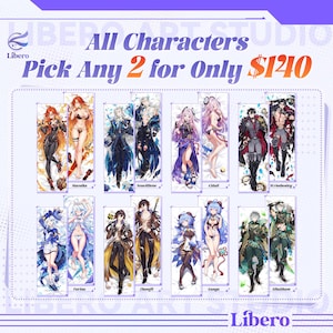 Burnice Body Pillow : Zenless Zone Zero Fan-made 2 Way Tricot Female ...