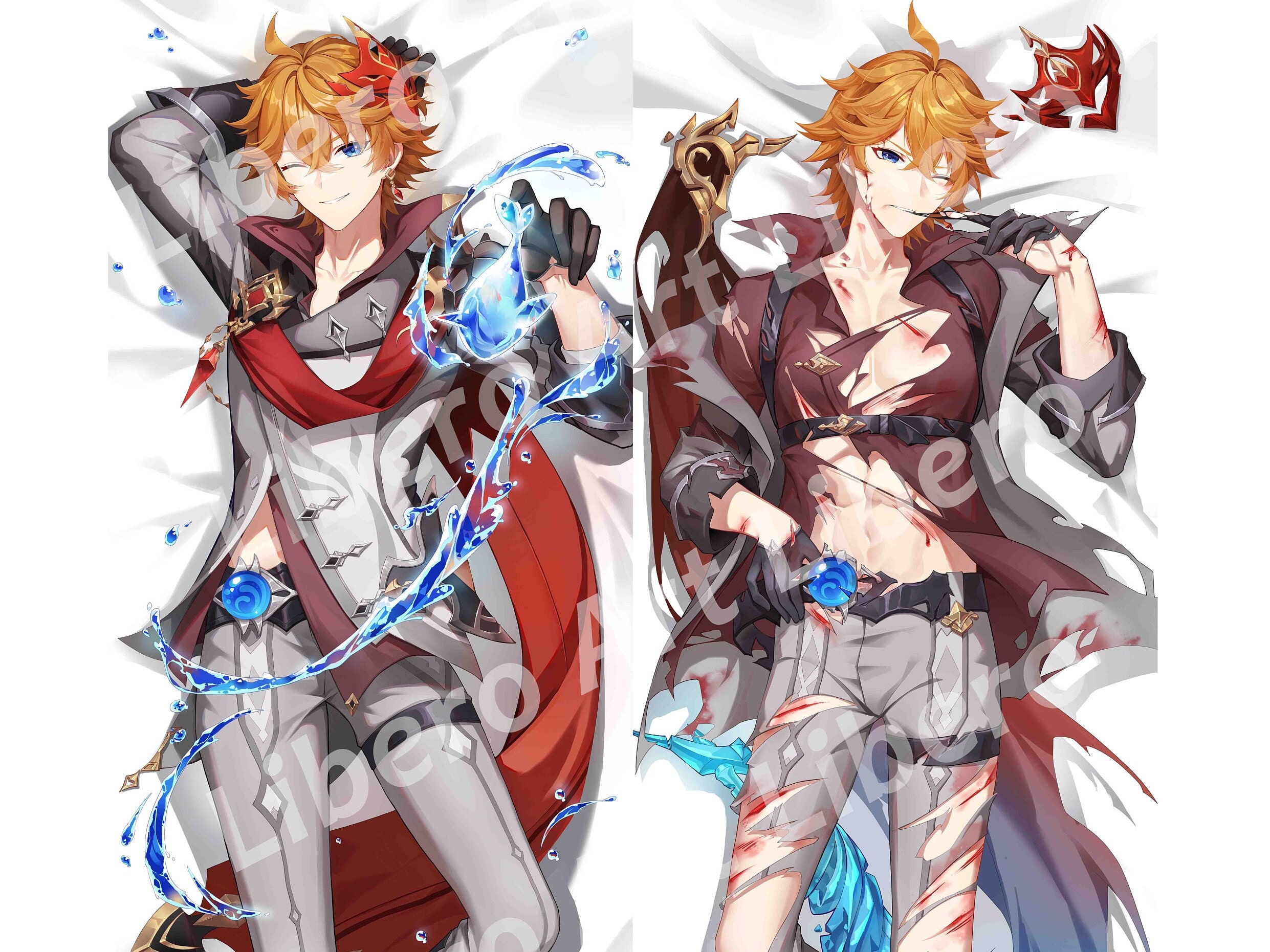 Childe Body Pillow KEYCHAIN ONLY, Double Sided - Etsy