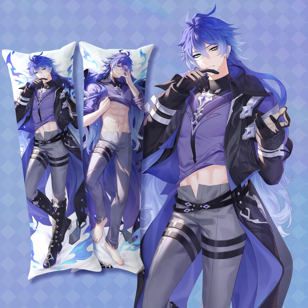 Flins Dakimakura Cover – Genshin Impact Anime Body Pillowcase | Double ...