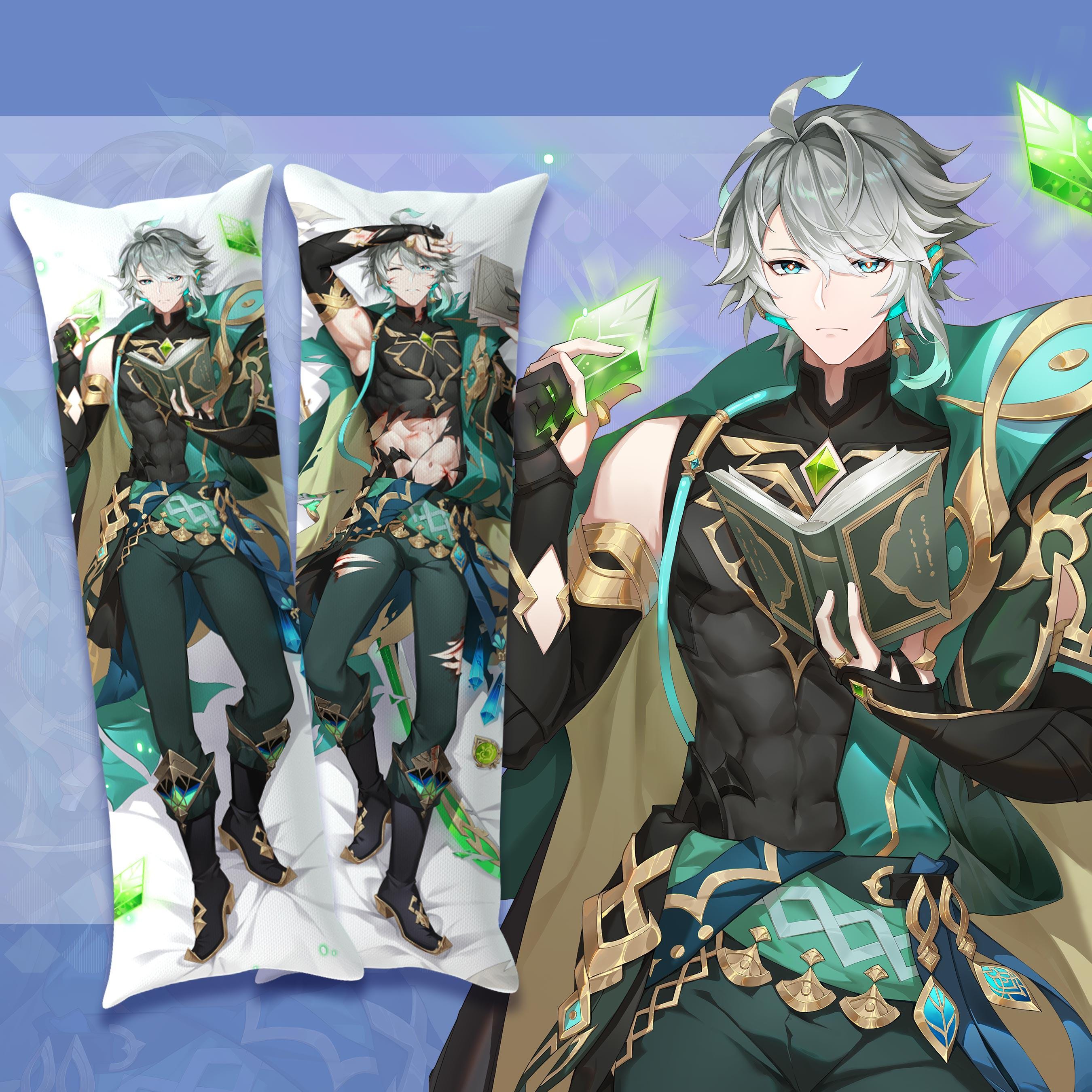 Alhaitham Dakimakura Cover – Genshin Impact Anime Body Pillowcase ...