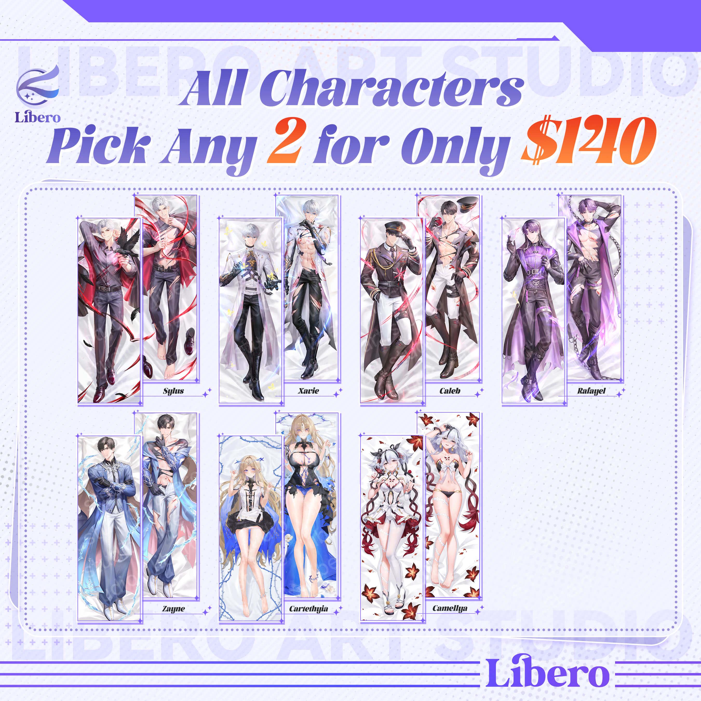 Cipher Dakimakura | Honkai: Star Rail Body Pillowcase | Double-sided ...
