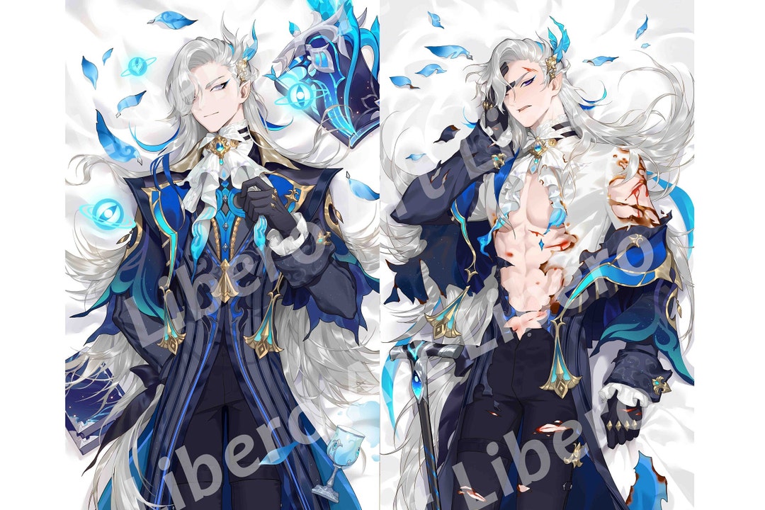 Neuvillette Full Body Pillow Case, Double Sided 2-way Tricot - Etsy