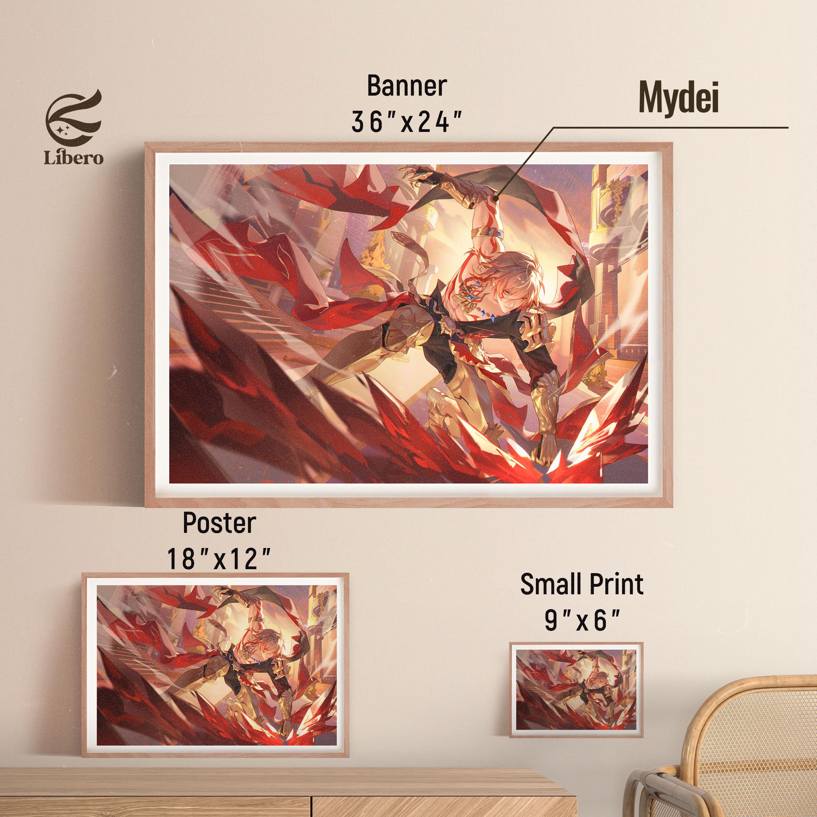 Mydei Honkai: Star Rail Poster | Anime Fan Art Print - Etsy
