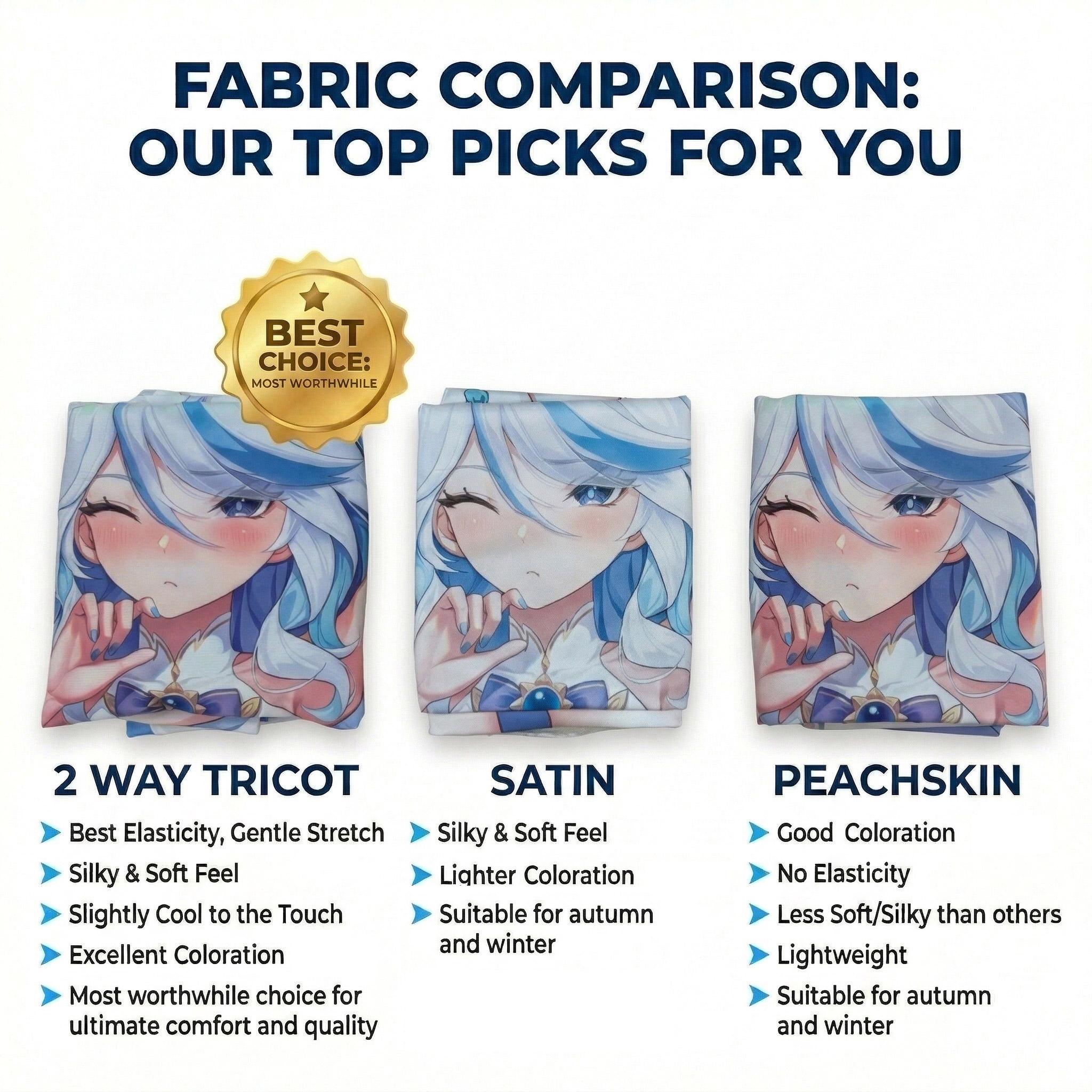Flins Dakimakura Cover – Genshin Impact Anime Body Pillowcase | Double ...