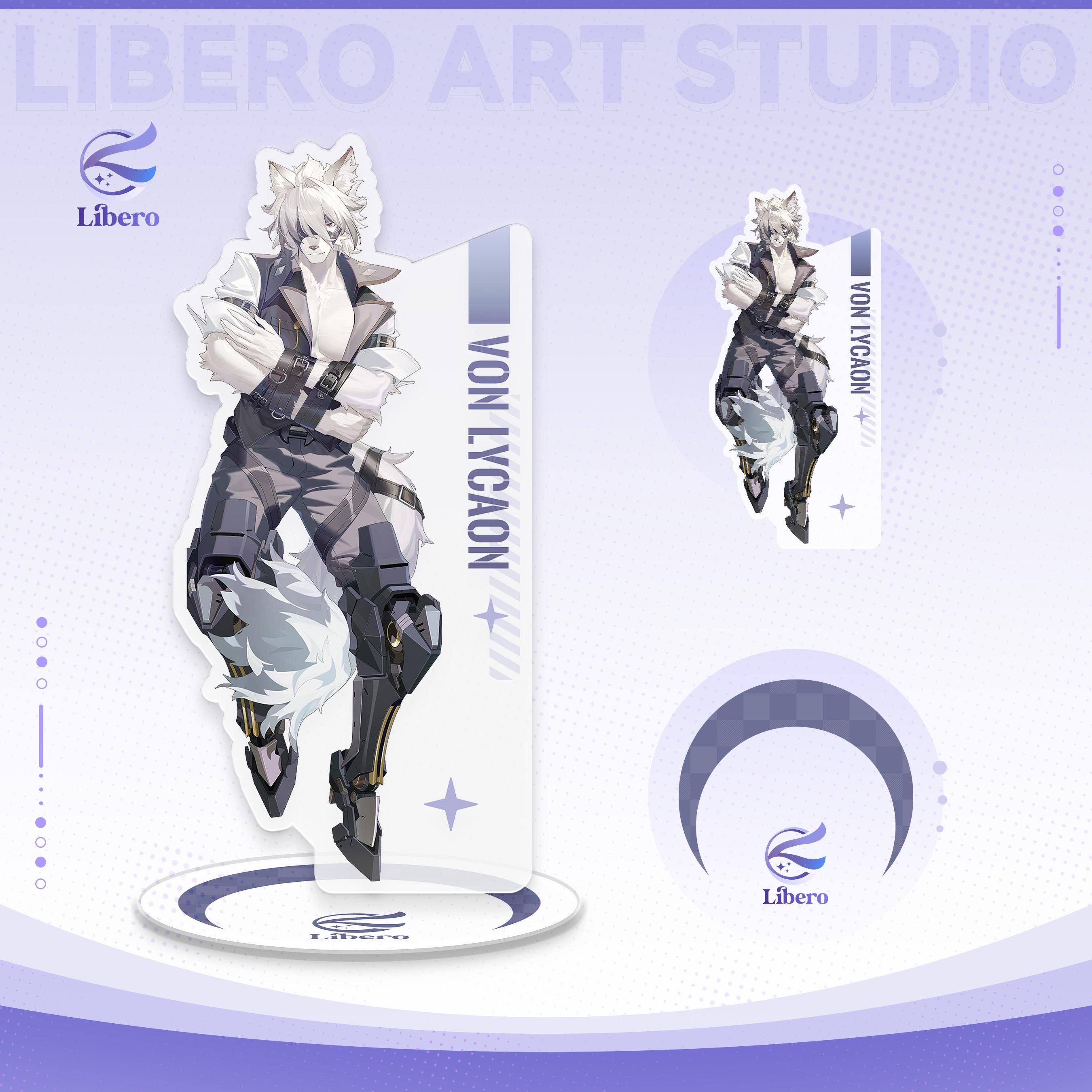 Von Lycaon Acrylic Standee | Zenless Zone Zero Anime Artwork Display - Etsy