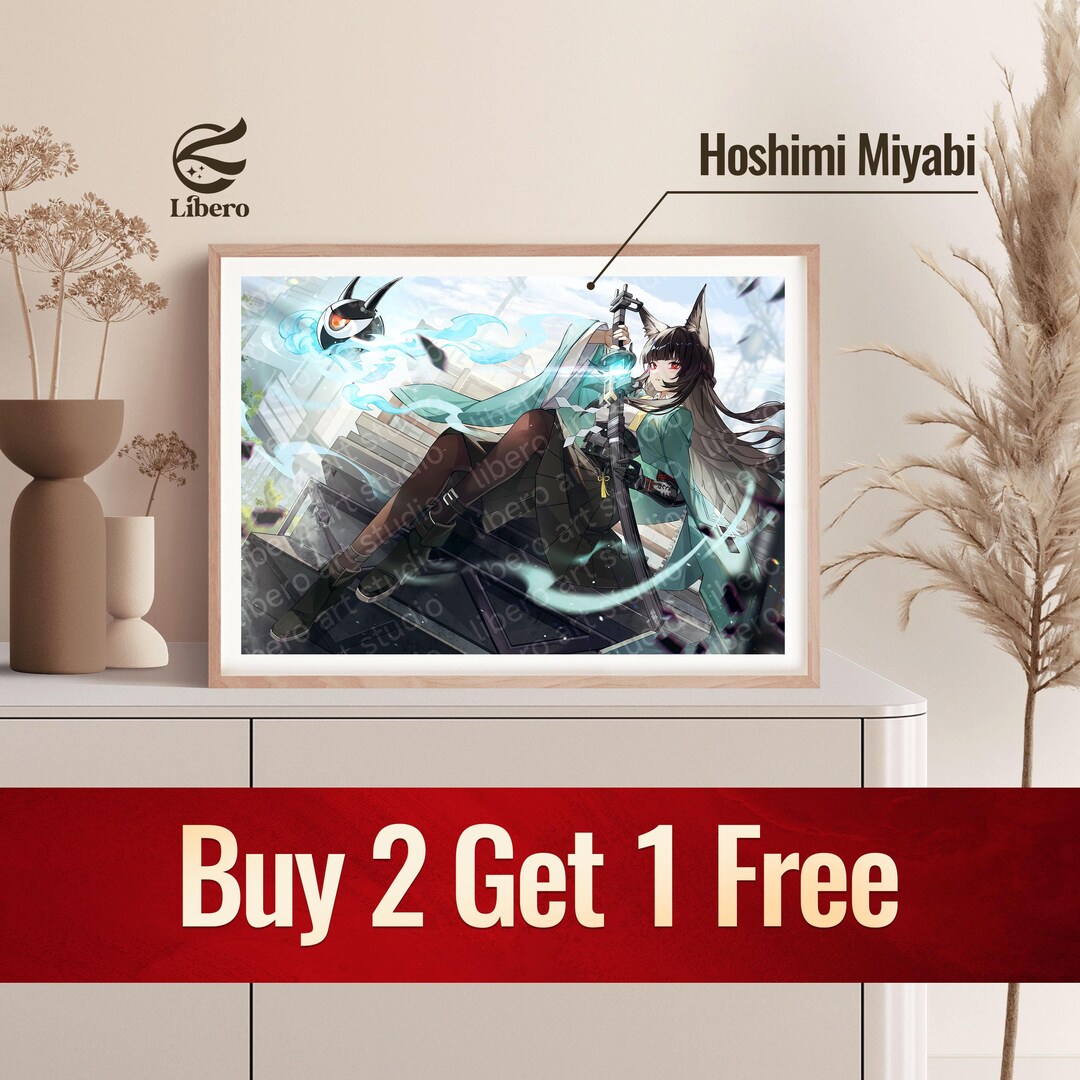 Hoshimi Miyabi Poster | Zenless Zone Zero Poster | Fan Art Print ...