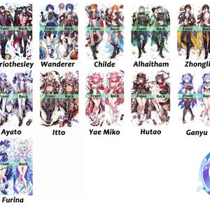 Boothill Body Pillow - Honkai: Star Rail Fan-made 2 Way Tricot Male ...