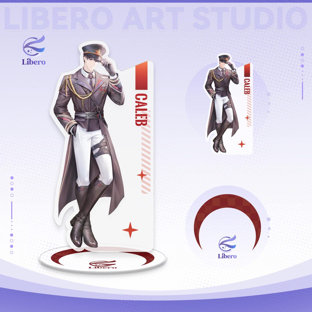 Caleb Acrylic Standee | Love and Deepspace Anime Display - Etsy