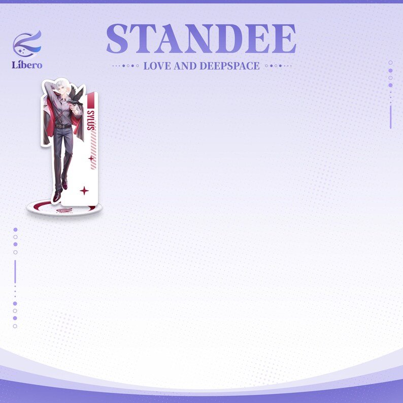 Sylus Acrylic Standee | Love and Deepspace Fan Art - Etsy