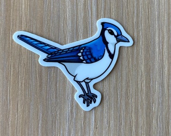 Bluejay Decal Sticker - Etsy