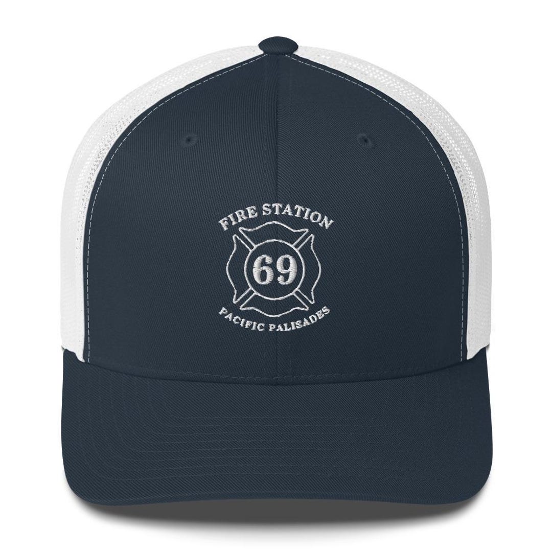 Palisades Fire Station 69 Trucker Hat 100% of Proceeds to Support ...