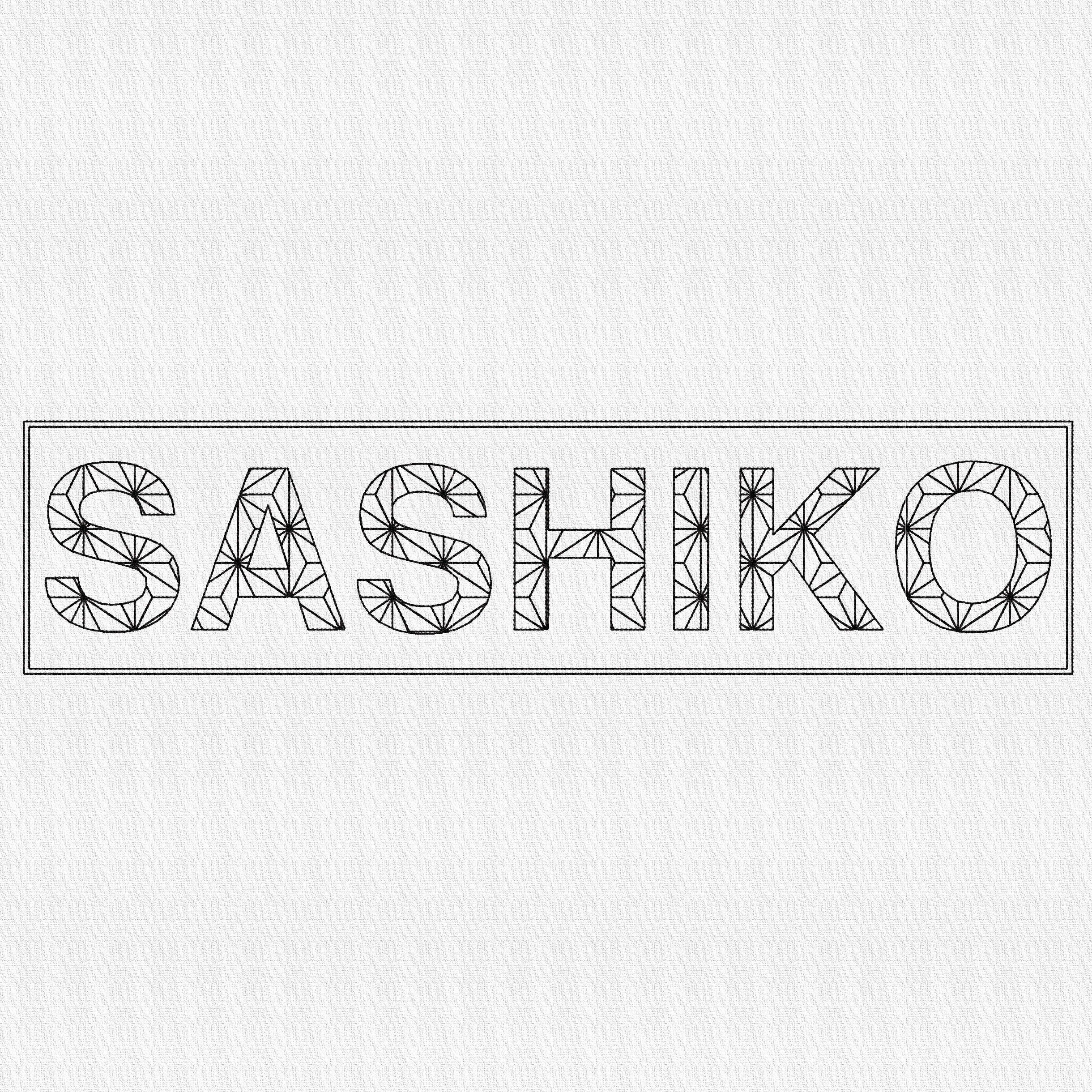 Embroidery Sashiko. New Sashiko for Machine Embroidery Two Different ...